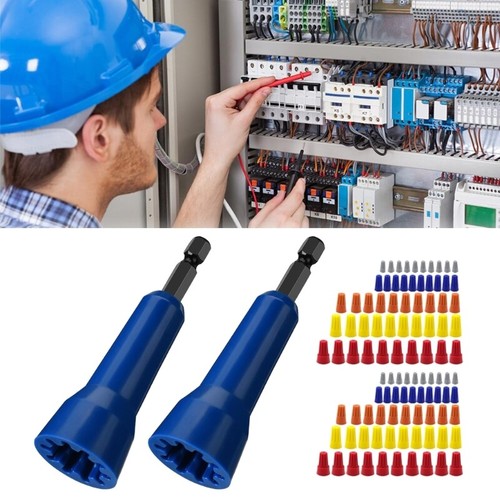Wire Twisting Tool Twist Wire Connector Wire Nut Driver Socket Twisting ...