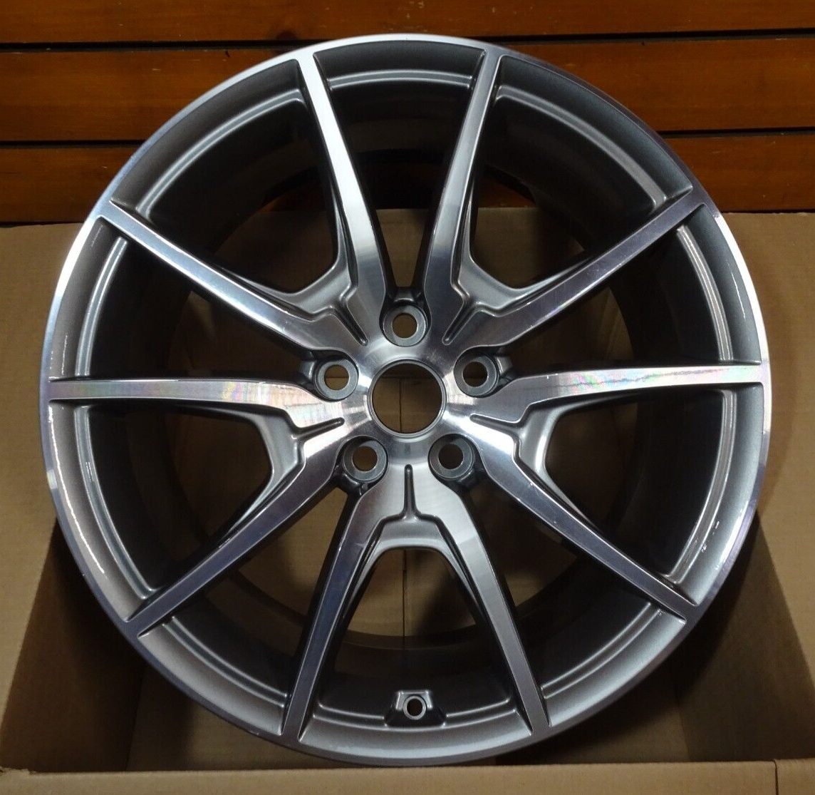 19" GENESIS G70 REAR WHEEL RIM FACTORY OEM 70962 2019-2022 MACHINED ...