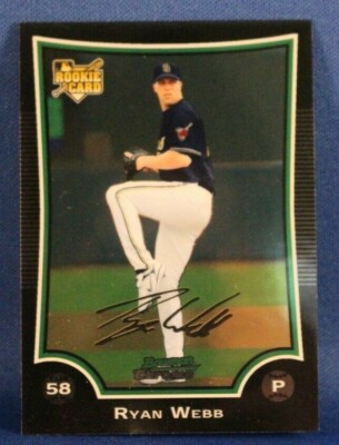 2009 Bowman Chrome Draft Baseball Card #BDP27 Ryan Webb Rookie | eBay