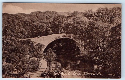 Auld Brig O' Doon ALLOWAY Ayr SCOTLAND UK Postcard | eBay