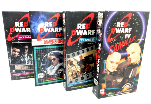 Vintage BBC 1991 Red Dwarf III & IV VHS Video Tape Lot of 4 | eBay