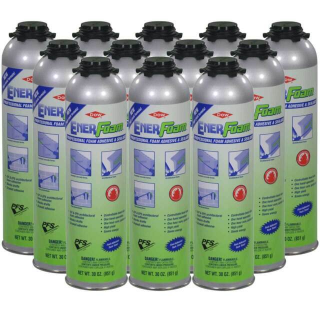 Great Stuff 342094 Enerfoam Foam Sealant - Pack of 12 for sale online ...