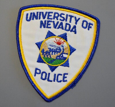 University of Nevada Police Reno Las Vegas Older Style Patch ++ Mint NV ...