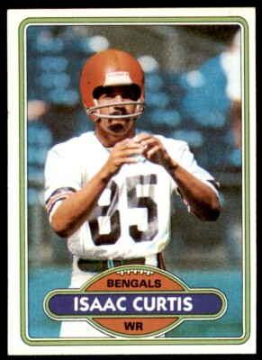 1980 Topps #17 Isaac Curtis | eBay