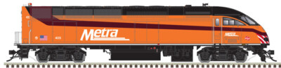 Atlas HO MPI MP36PH-3C Chicago Metra METX #405 DCC/SND LED 10004160 | eBay