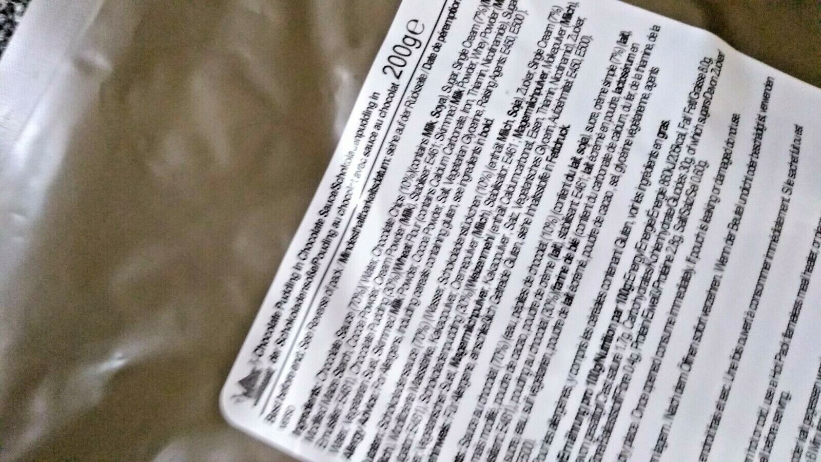 BRITISH ARMY MOD RATION PACKS MEALS MRE EMERGENCY FOOD SUPPLIES READY ...