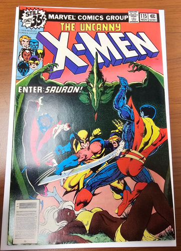 X-MEN #115 - SAURON COVER MARVEL COMICS 1978 VF/NM | eBay