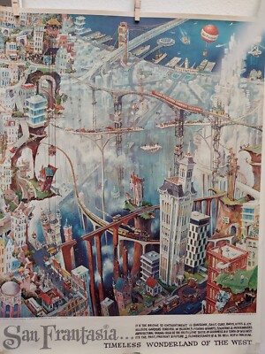 SanFrantasia Albert Tolf Art Print Vintage | eBay