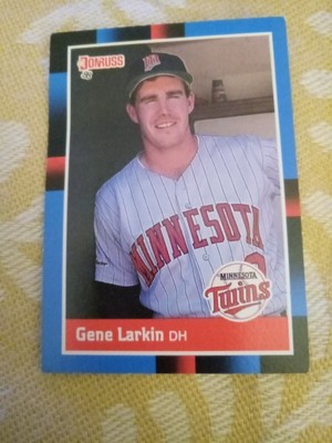 1988 Donruss Rookie RC #564 Gene Larkin Minnesota Twins Baseball Card ...