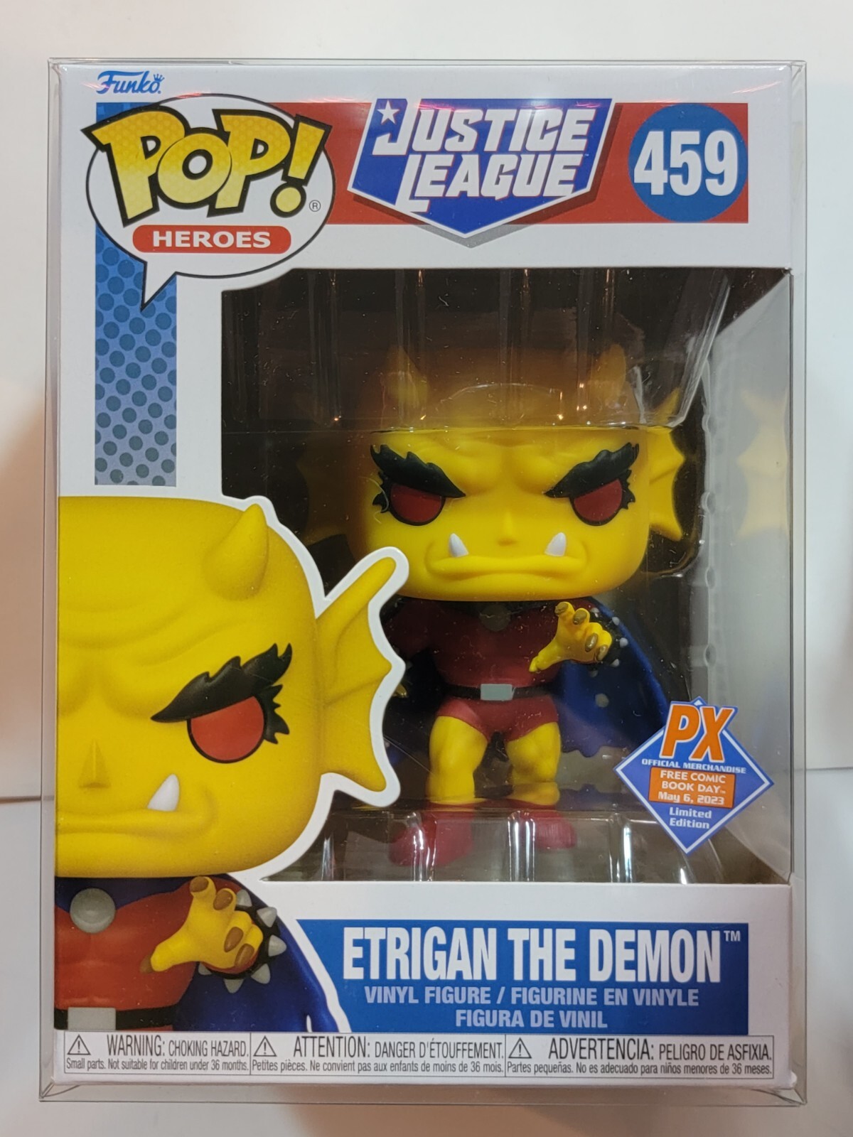 DC Justice League Etrigan the Demon Pop! Vinyl Figure #459 Funko PX ...