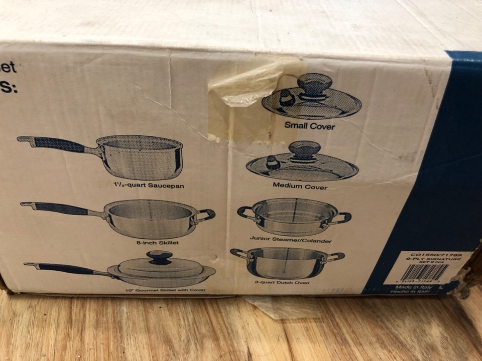 Royal Prestige Cookware Pots and Pans Signature Set 9 pieces | eBay