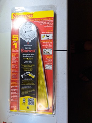 Starrett 5-In-1 Combination Protractor CP505A-12 | eBay