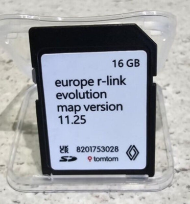 CARTE SD GPS RENAULT R-LINK EVOLUTION EUROPE 2024-2025 VERSION 11.25 | eBay