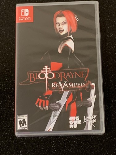 Bloodrayne Revamped (Nintendo Switch) Limited Run Games #126 Brand New ...