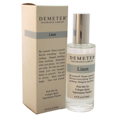 Linen by Demeter for Unisex - 4 oz Cologne Spray | eBay