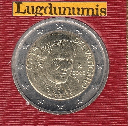 Vatican 2008 2 Euro BU FDC 91400 exemplaires Provenant du coffret RARE - Vatican | eBay
