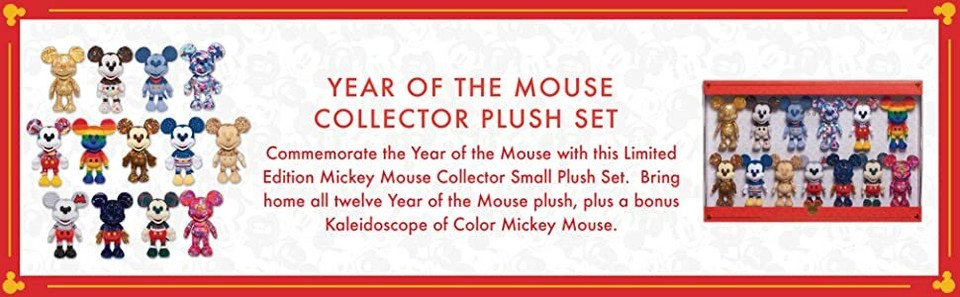 Disney Year of the Mouse Limited Edition Mickey Mouse Collector Small ...