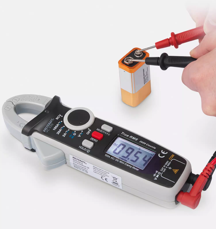 1PC NEW VOLTCRAFT VC330SE Clamp meter Digital ammeter AC current clamp ...