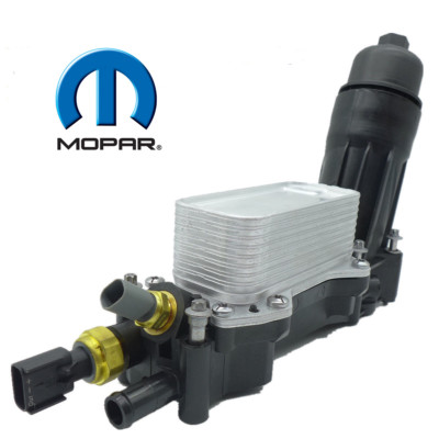 11-13 Jeep Dodge Chrysler 3.6L V6 ENGINE OIL COOLER FILTER HOUSING OEM ...