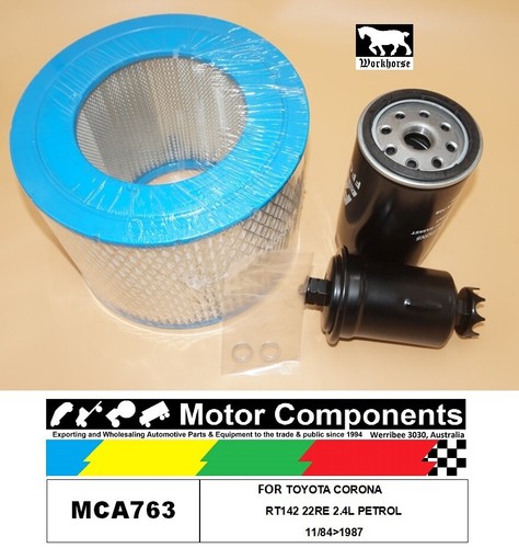 SERVICE KIT FOR TOYOTA CORONA RT142 22RE 2.4L PETROL 11/84>1987 | eBay