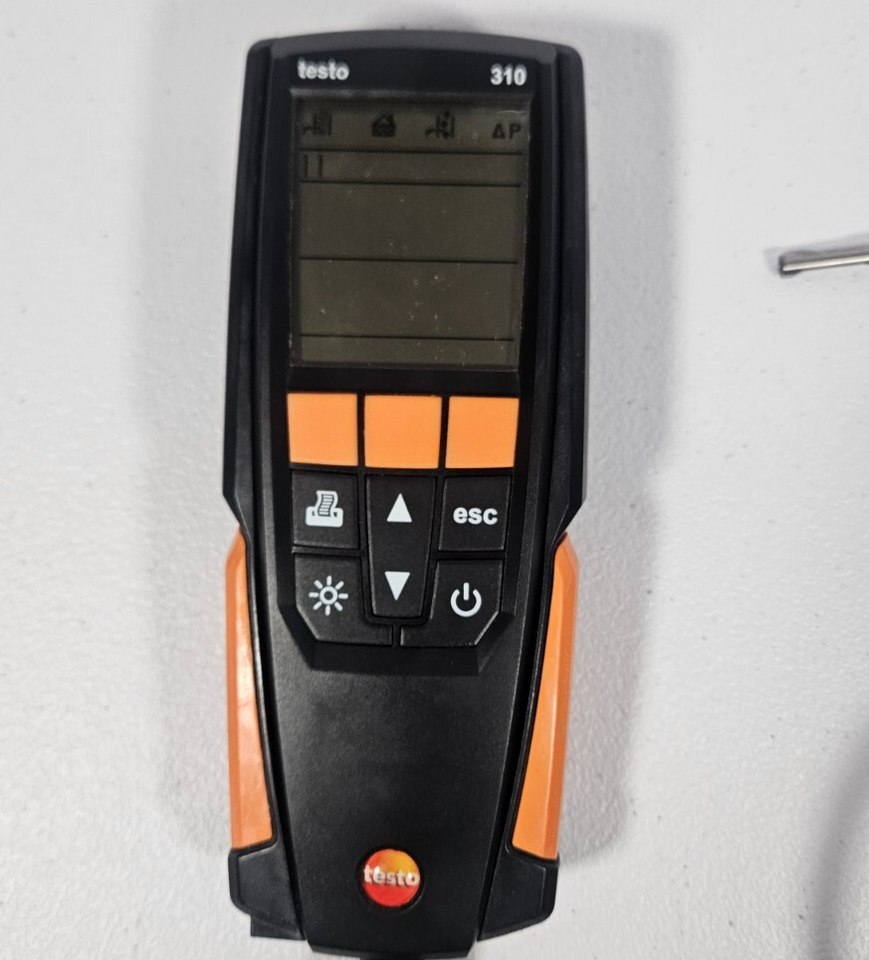 *FOR PARTS* Testo 310 Combustion Analyzer Kit NO PRINTER | eBay