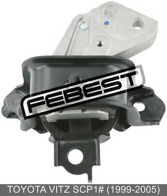 Right Engine Mount (Hydro) For Toyota Vitz Scp1# (1999-2005) | eBay ...