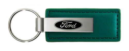 Bundle of 2 Sale! Ford Logo Genuine Leather Key Chain Fob Official ...