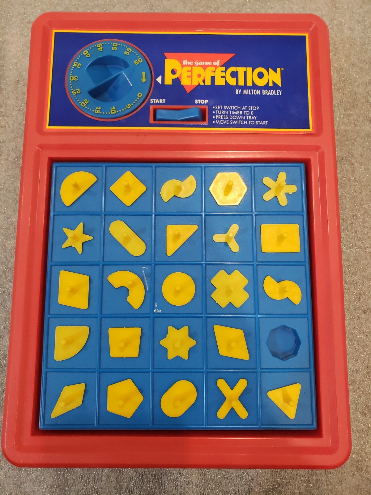 Vintage 1989 Milton Bradley Game Of Perfection 4060 Used TESTED | eBay