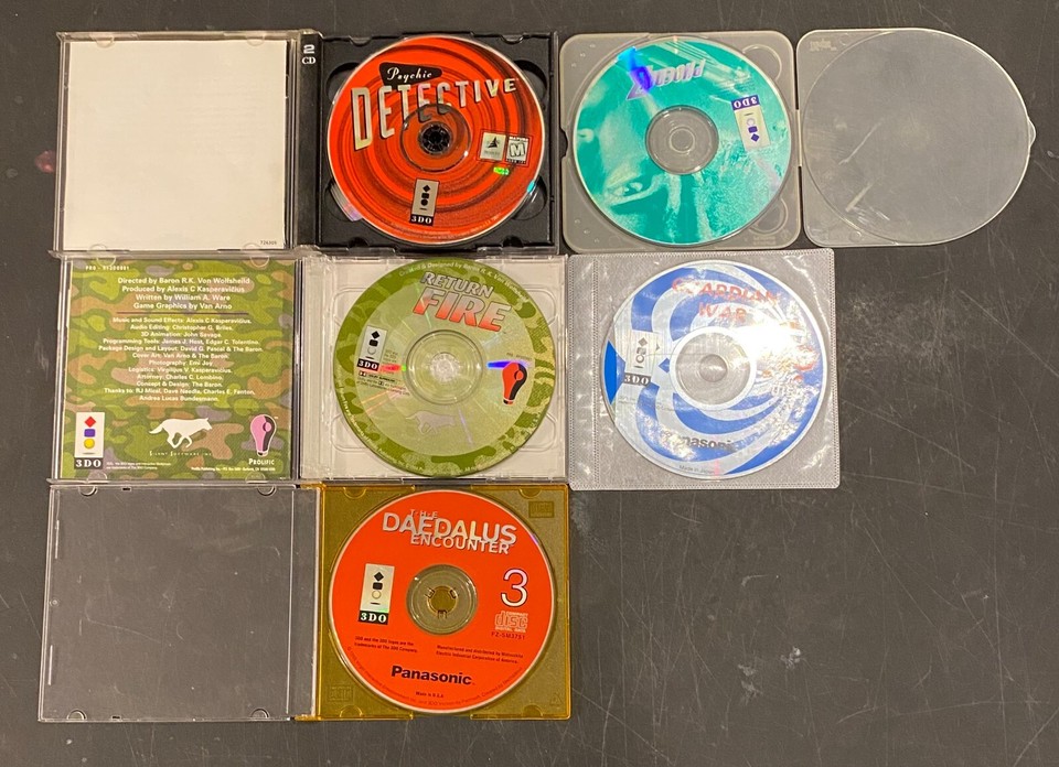 PANASONIC 3DO LOT OF 23 DISKS SUPER STREET FIGHTER II TURBO PATAANK ...