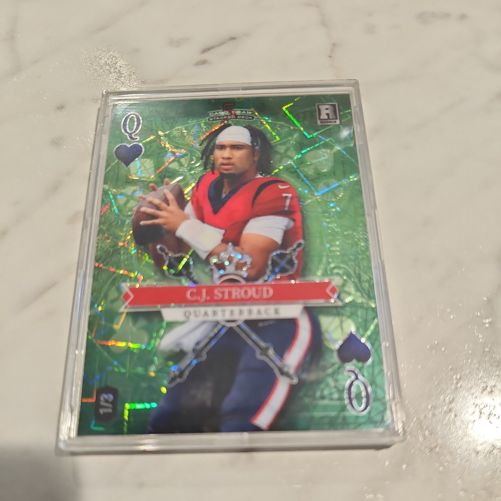 Cj Stroud rookie Wildcard 1 of 3...5 card draw | eBay