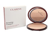 Clarins BRONZING COMPACT Sunkissed Bronzing Powder for Face and Body, 3 ...