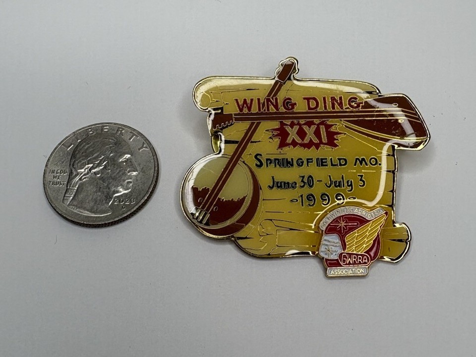 Wing Ding XXI Springfield MO - 1999 Lapel Pin | eBay UK