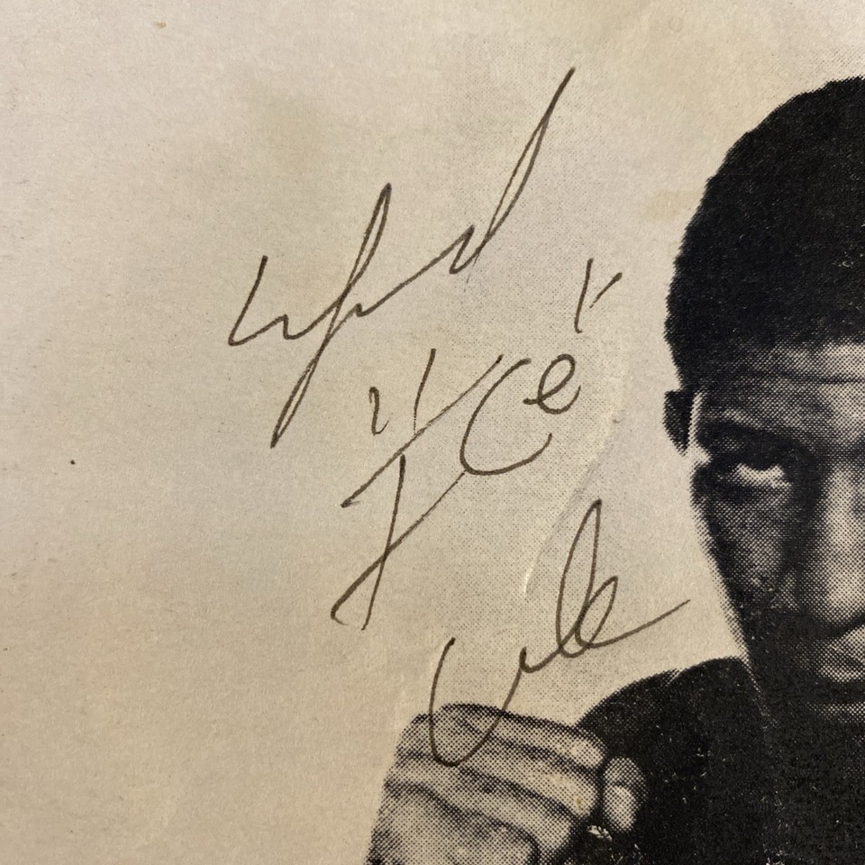 Autographed Boxing Event Flyer Ray Mercer-Alfred Cole-Charles Murray 9 ...