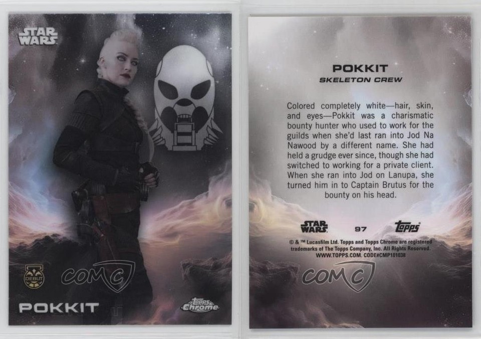 2025 Topps Chrome Star Wars Pokkit #97 1k7k | eBay