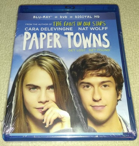 PAPER TOWNS The MOVIE on a BLU-RAY +DVD +DIGITAL HD Copy CARA ...