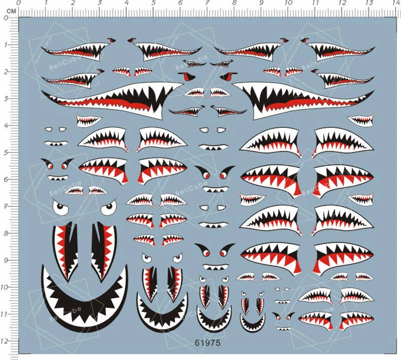 Shark Jaw Pattern