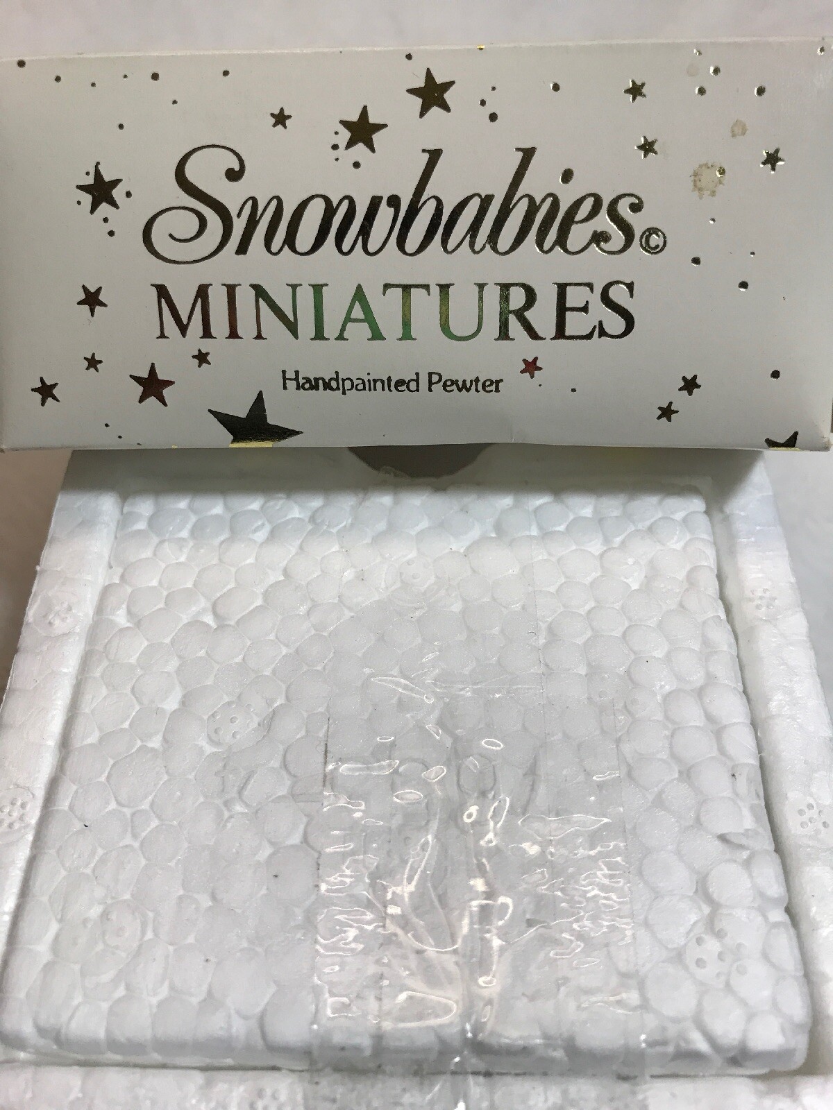 NEW Dept 56 Snowbabies Miniatures Handpainted Pewter Lets All Chime In ...