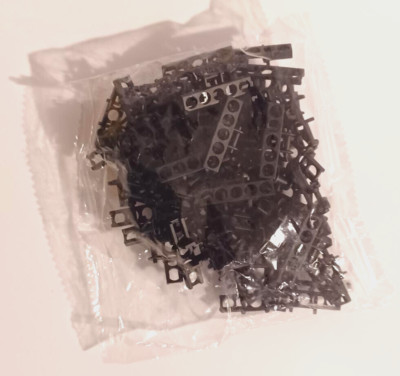 LEGO BLACK TECHNIC LINK TREAD PACK NEW & SEALED BAG / QTY 60x / Part ...