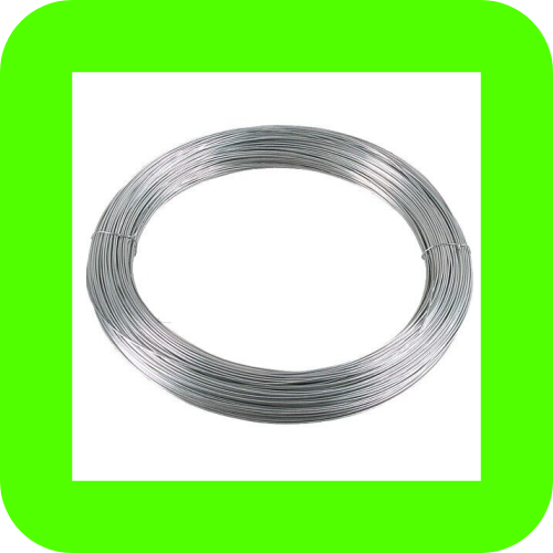 3mm Silver Straining Wire DEAL High Tensile Galvanised Silver - 100m ...
