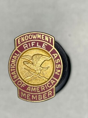 Endowment NRA Nation Rifle Association Member Hat Lapel Pin | eBay