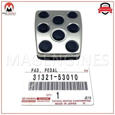 31321-53010 GENUINE OEM PAD, BRAKE PEDAL 3132153010 | eBay