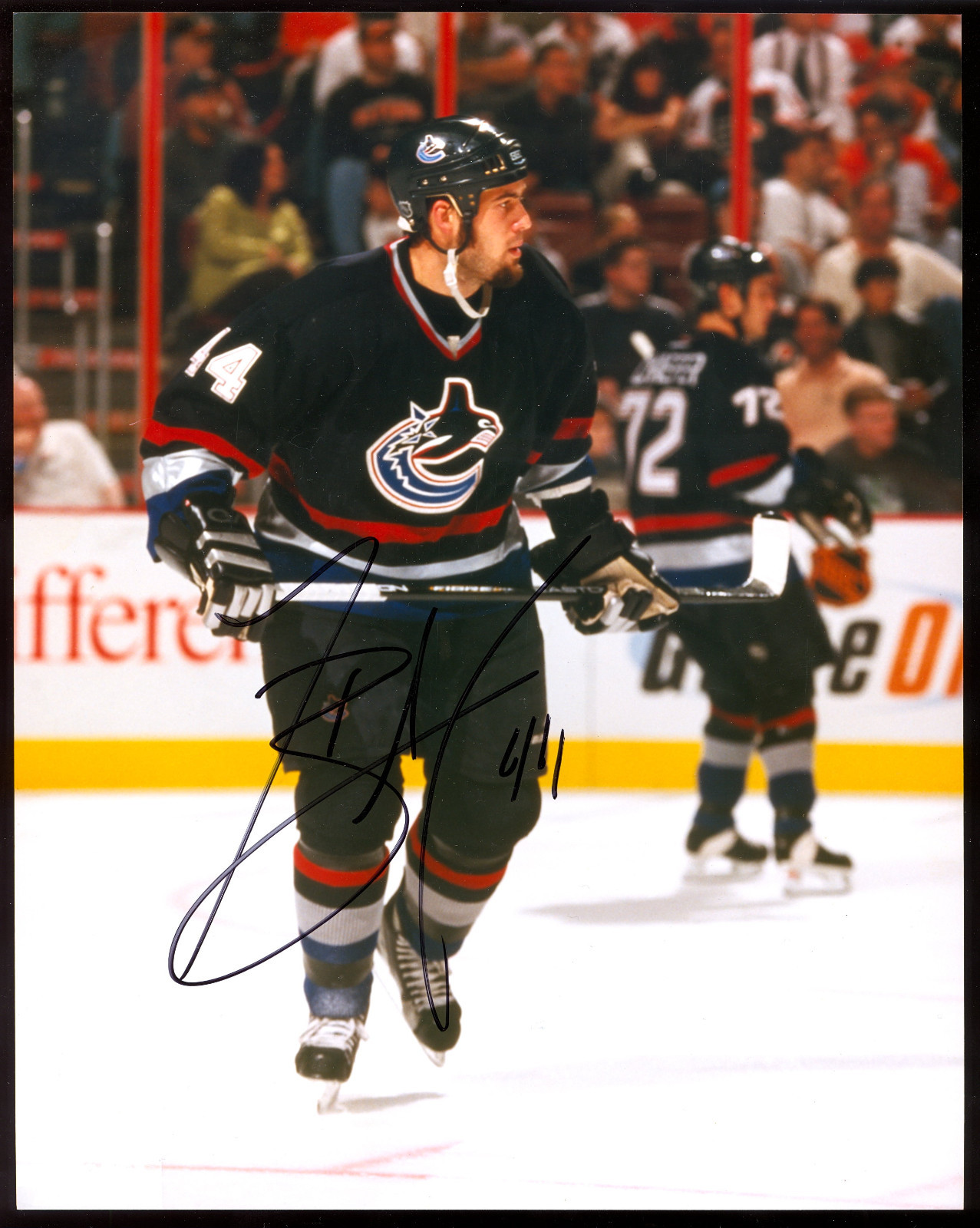 VANCOUVER CANUCKS #44 TODD BERTUZZI PHOTO 8X10 HAND SIGNED AUTOGRAPH | eBay