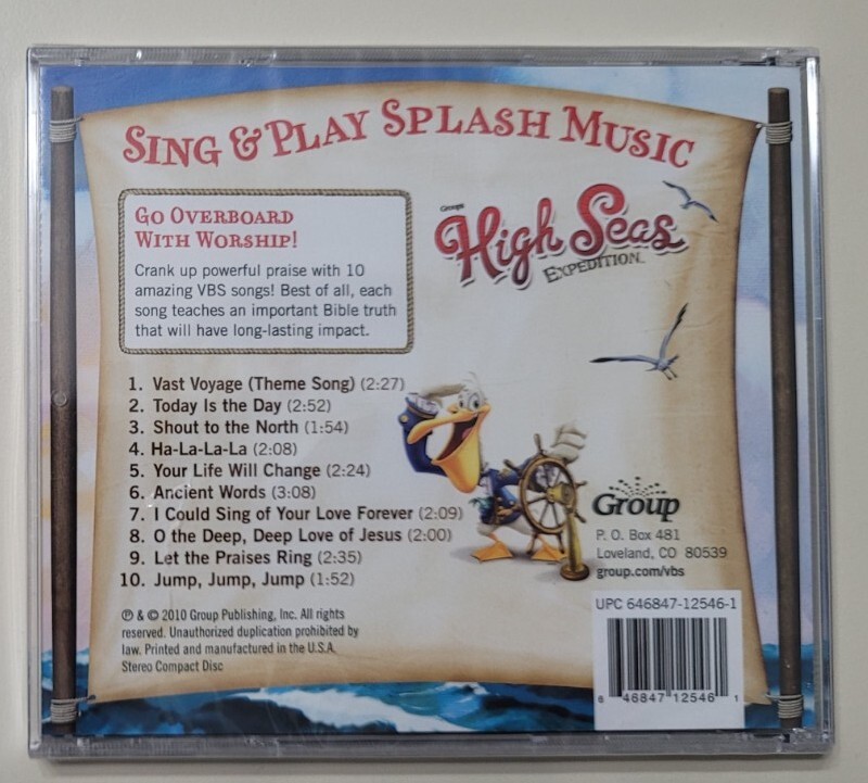Sing & Play Splash Music 2010 CD High Seas Group Label for sale online ...