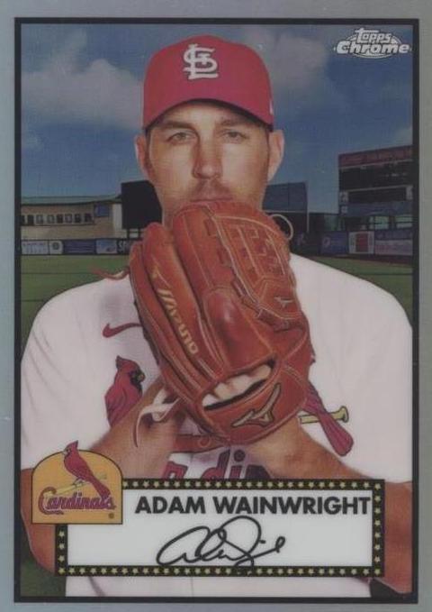 2021 Topps Chrome Platinum Anniversary - Adam Wainwright #397 Refractor ...