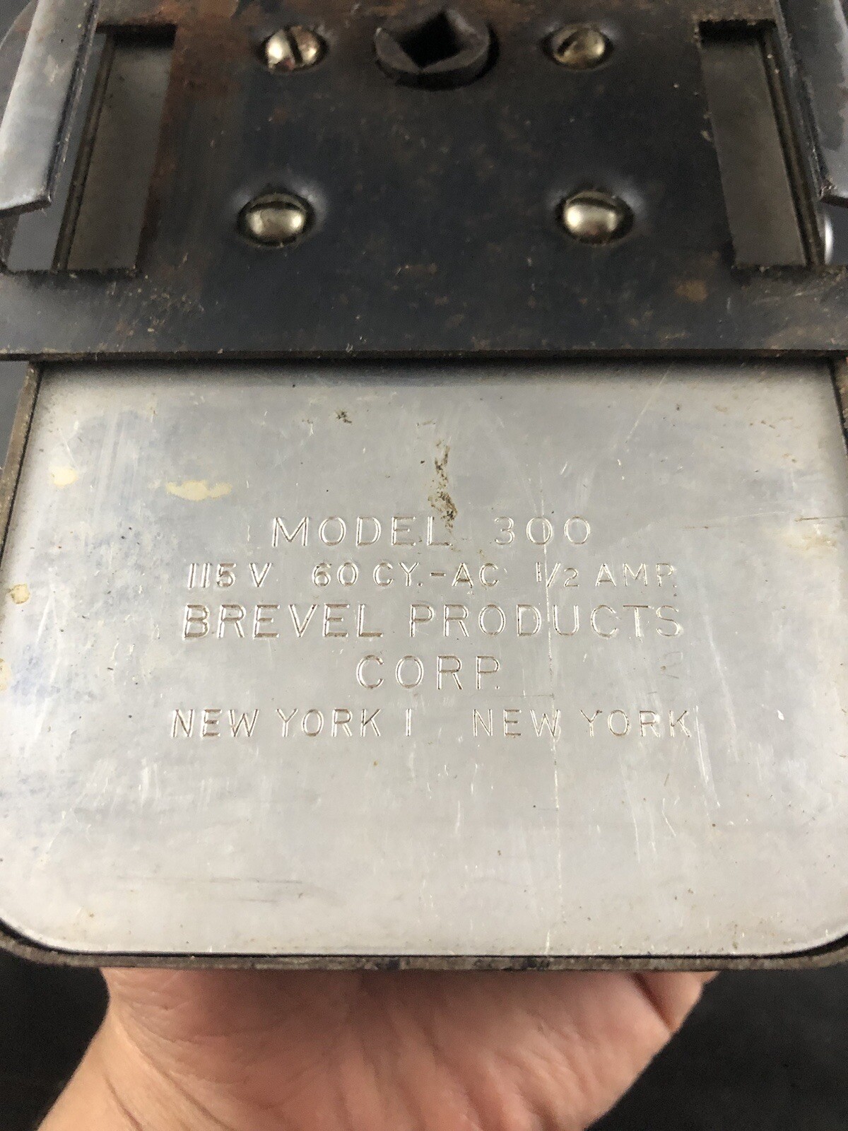 BREVEL PRODUCTS ROTISSERIE MOTOR FOR SPIT ROD MODEL 300 115 V. * MOTOR ...