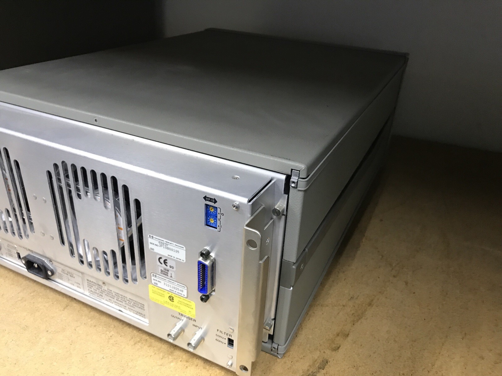 HP 4142B Main Frame ,Module DC Source /Montitor Hewlett Packard ID-AWW ...