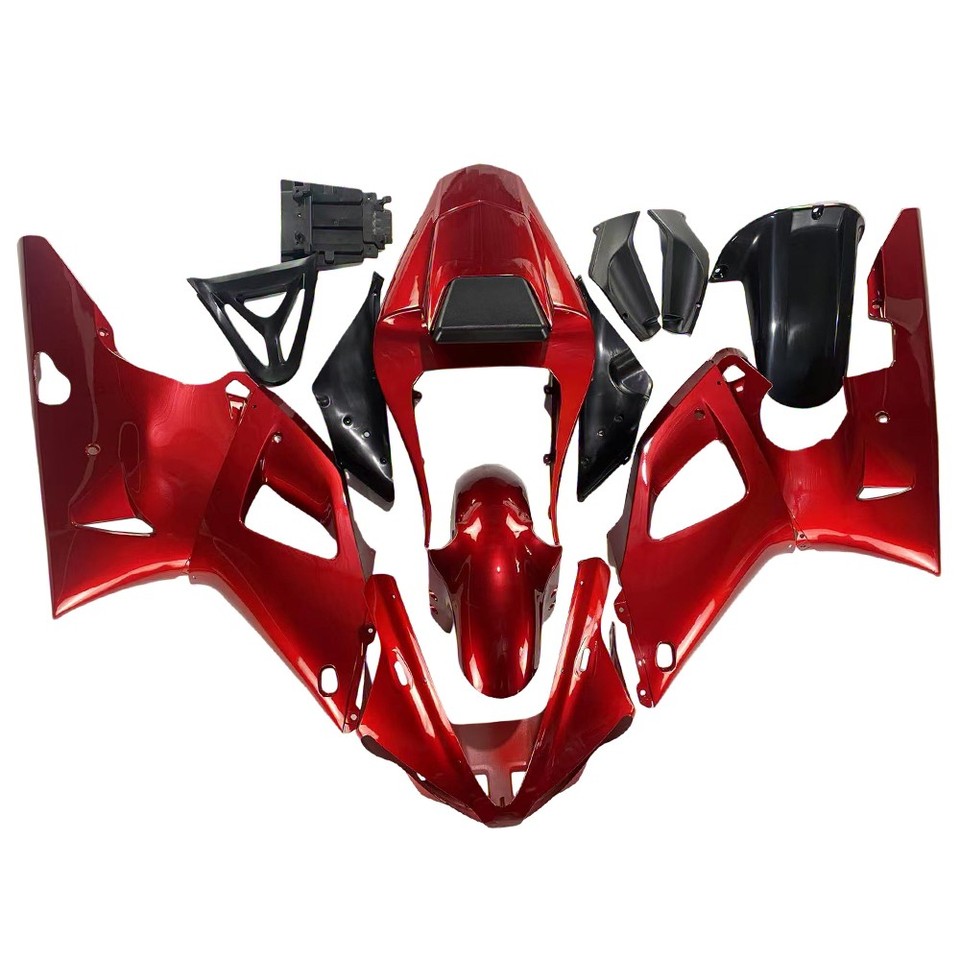 Candy Red Fairings For Yamaha YZF1000 R1 2000 2001 Injection Body Kit ...