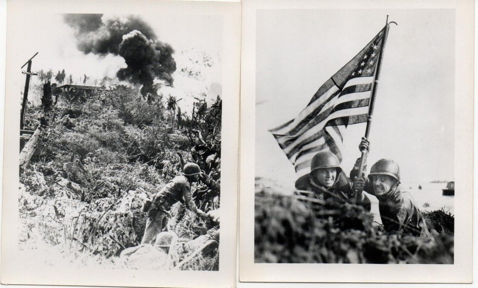 Amazing archive of orig. World War II photos U.S. Marines Battle of ...