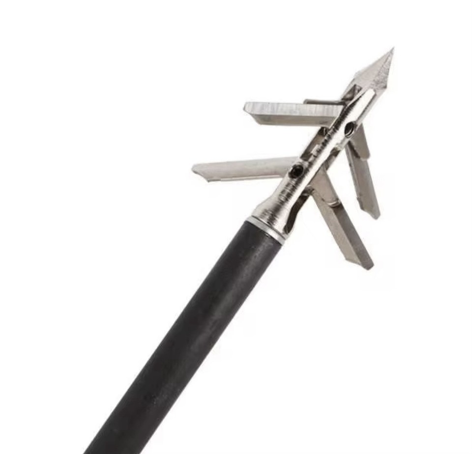 RazorBack 125 Grain 4 Blade Mechanical Broadheads -3 Pack | eBay