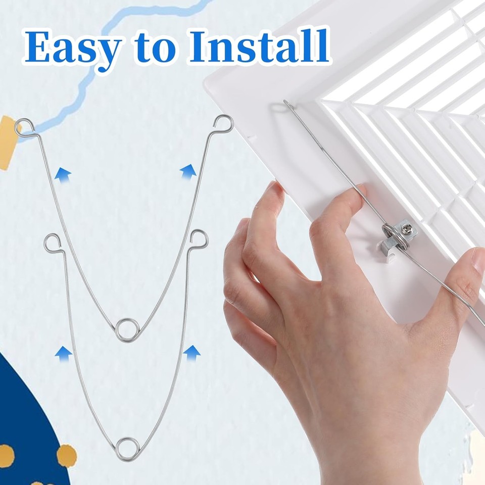 4PCS Recessed Light Spring Clips Torsion Springs Metal Trim Clip ...